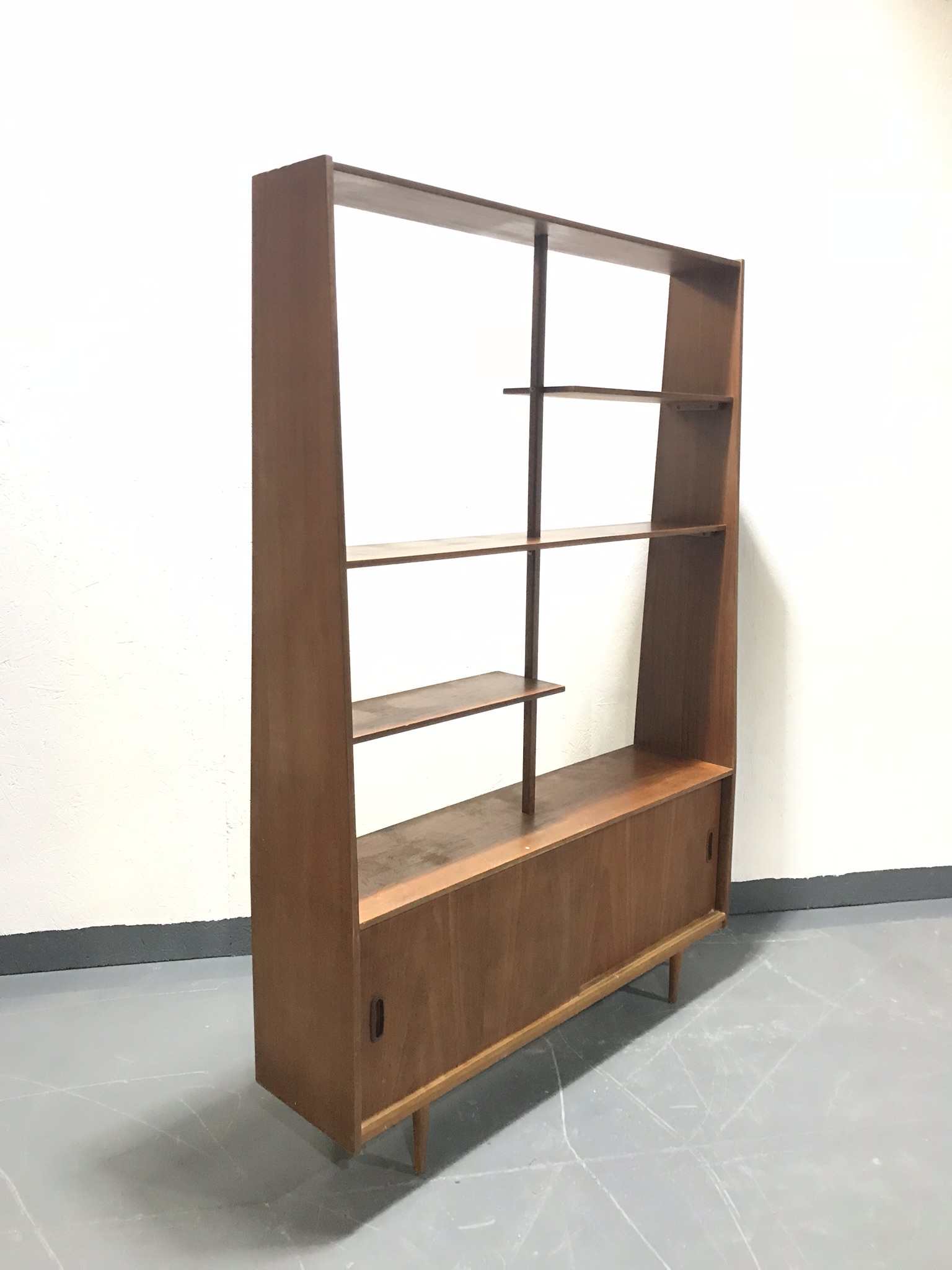 Mid Century Danish Teak Room Divider – Pavement Vintage