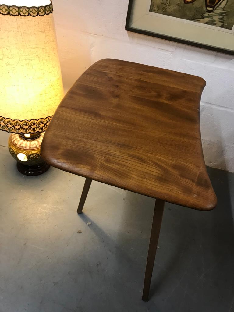 Vintage ERCOL Plank Extension Table / Writing Desk / Occasional Table ...