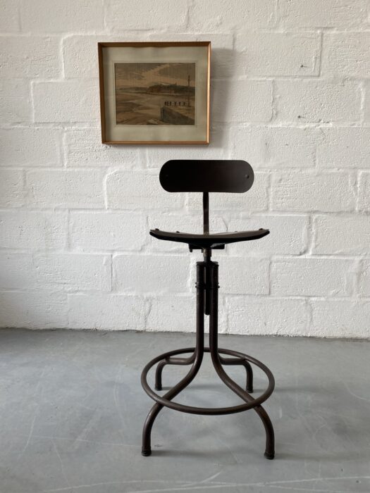 1950s Vintage Tan-Sad Factory Swivel Chair – Pavement Vintage