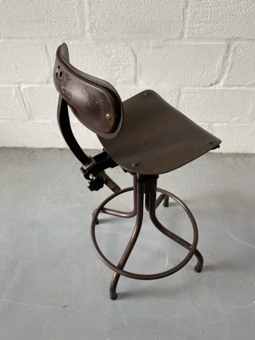 1950s Vintage Tan-Sad Factory Swivel Chair – Pavement Vintage