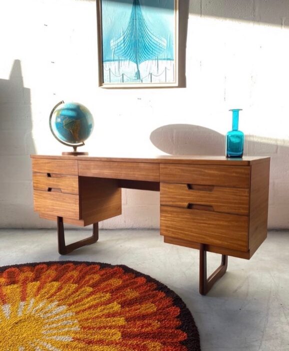 Vintage 1960s Uniflex Dressing Table / Desk – Pavement Vintage