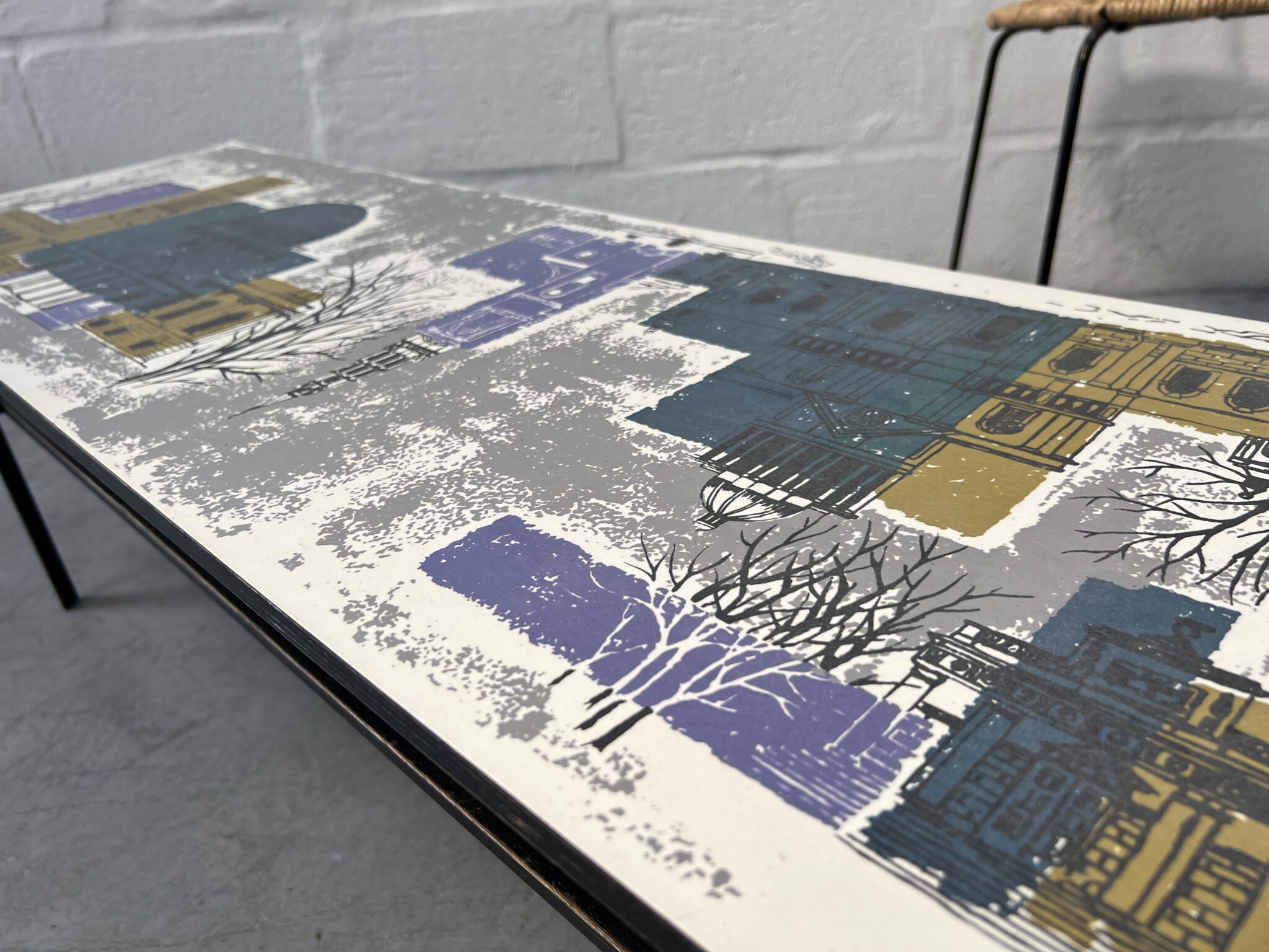 Vintage John Piper ‘London Skyline’ Coffee Table for Habitat – Pavement ...