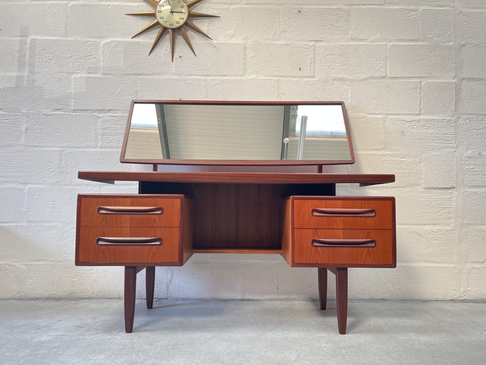 1960s Vintage G Plan ‘Fresco’ Floating Top Dressing Table with Mirror ...