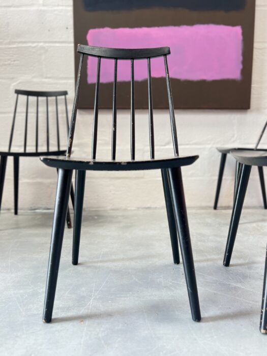 Mid Century Scandinavian Stick Back Chair by Thomas Harlev for Farsrup ...